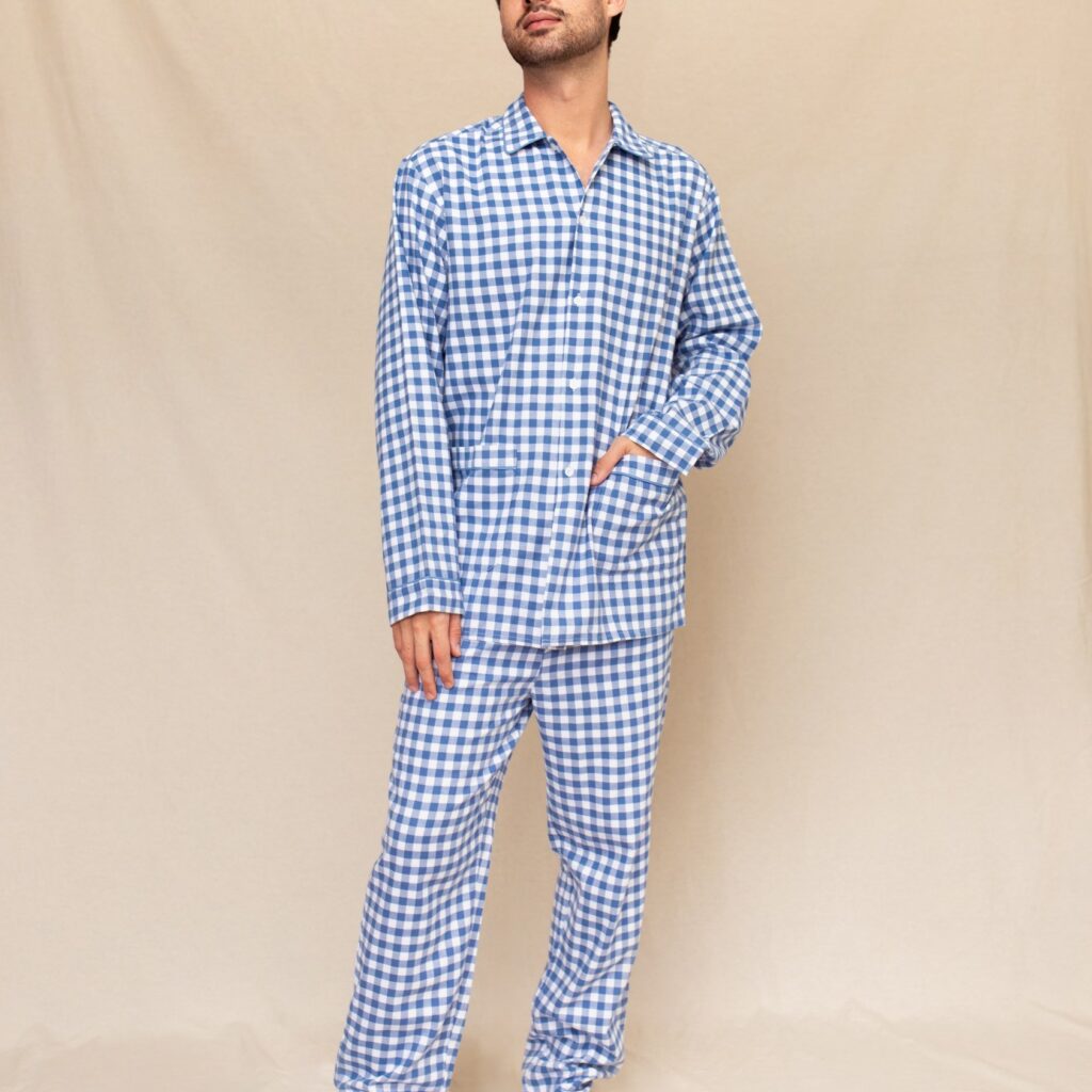Pyjamas longs homme en coton - Maître Renard